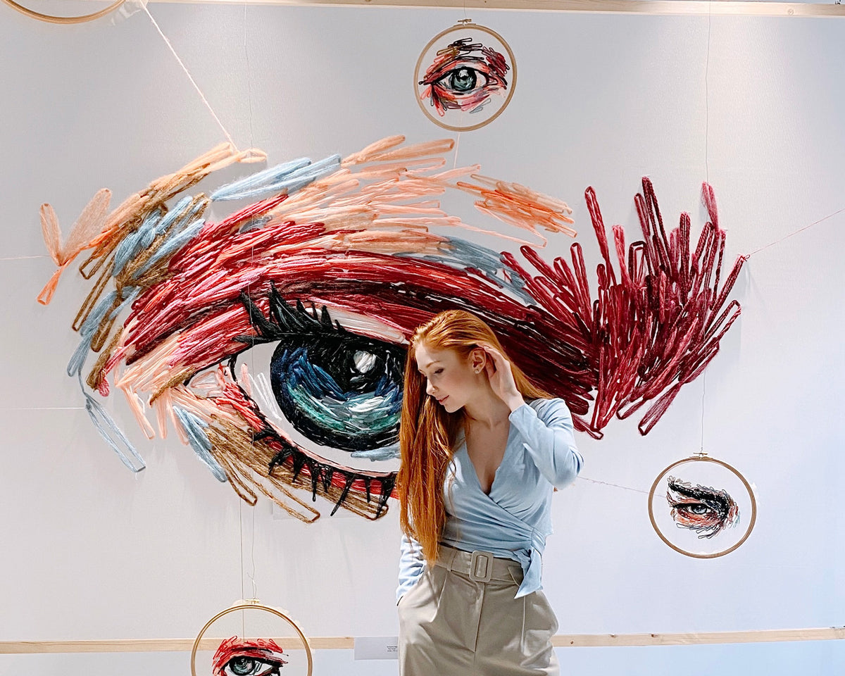 Exploring female artists: behind textile artist Kathrin Marchenko