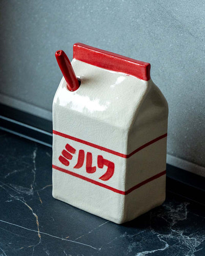 Clay Milk Box - Fuyu Art