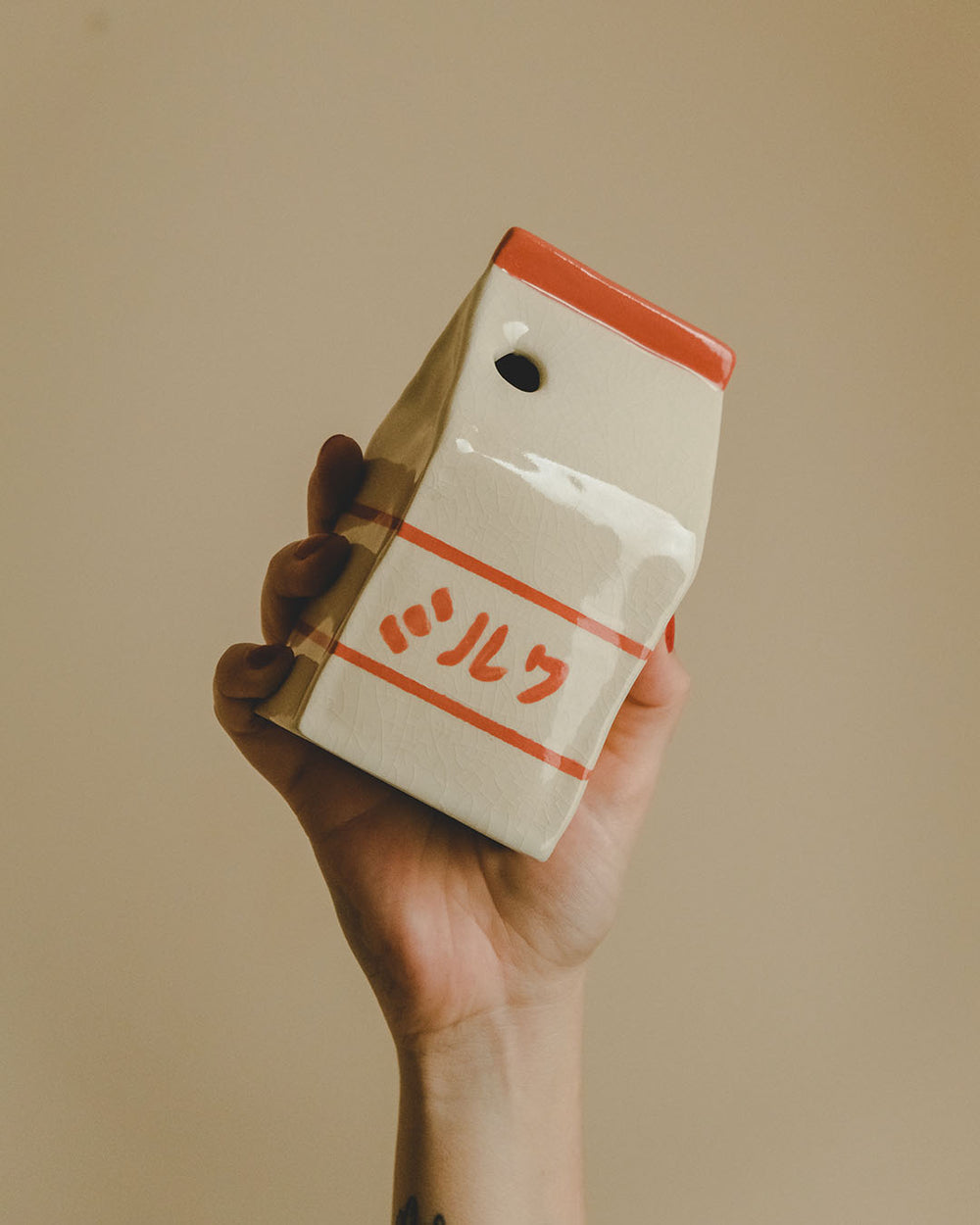 Clay Milk Box - Fuyu Art