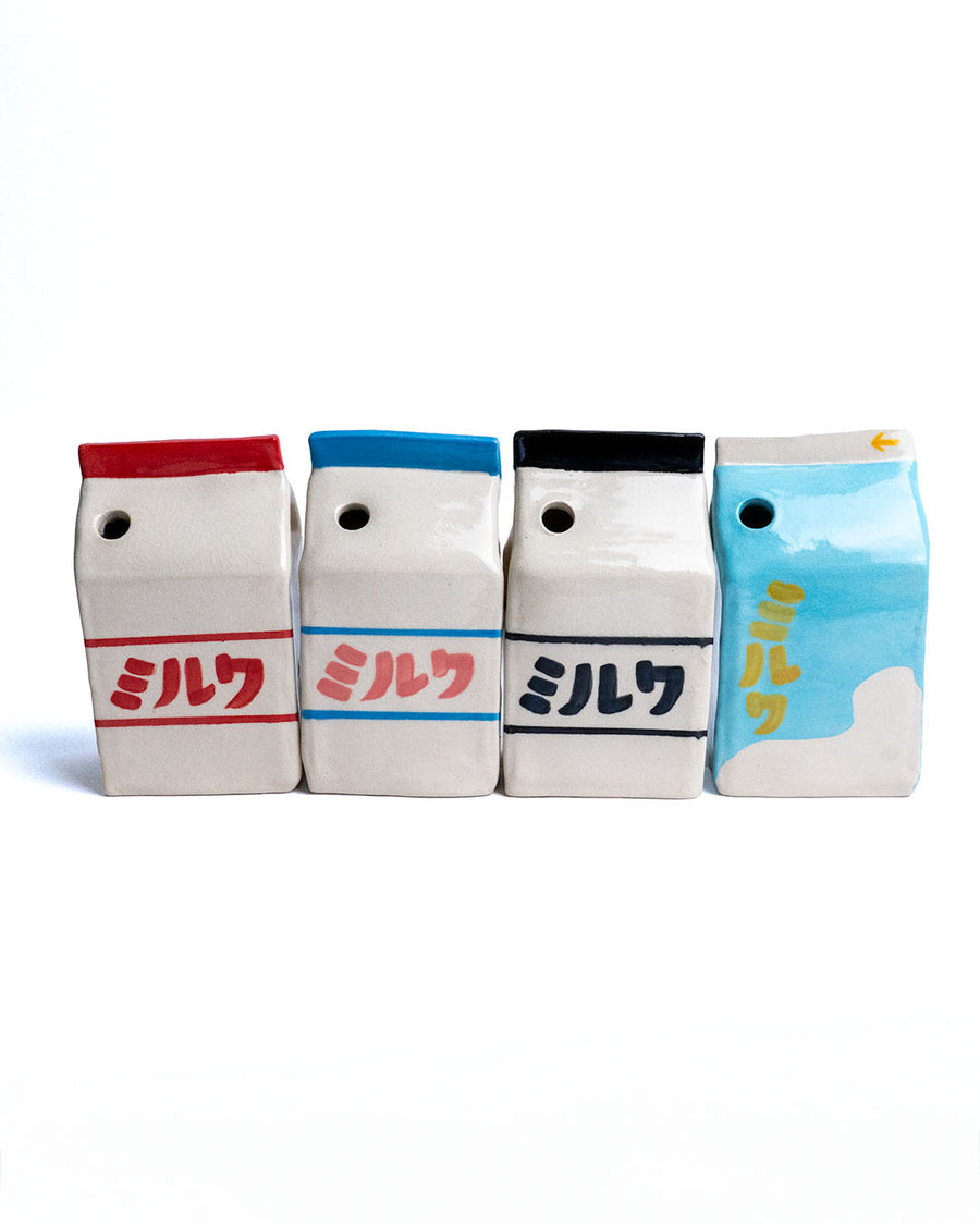 Clay Milk Box - Fuyu Art