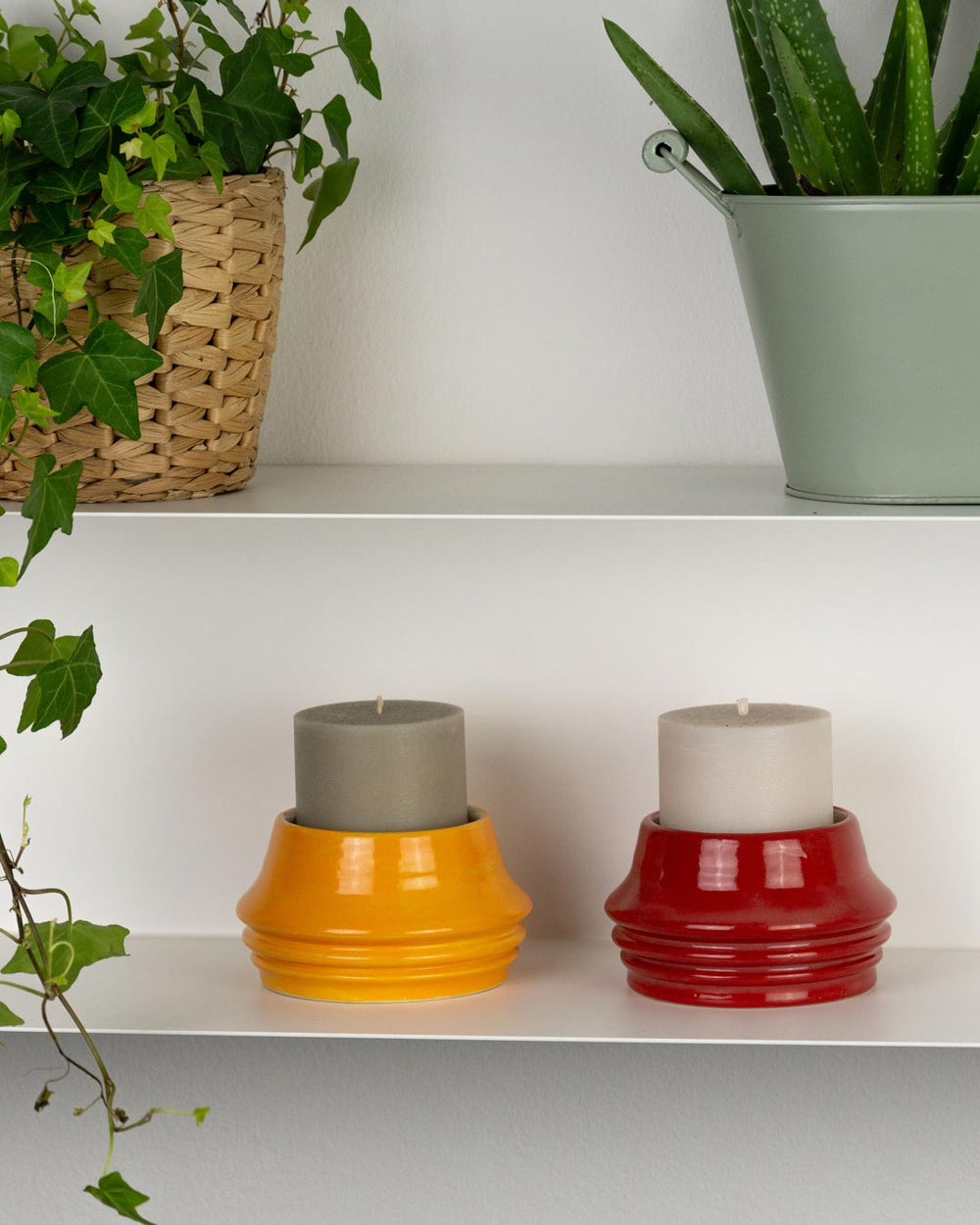 Portrait Cup & Flower Pot - Magnesita