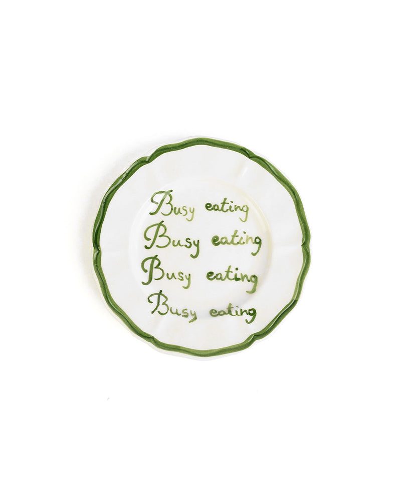 Busy eating plate - Musae Studio