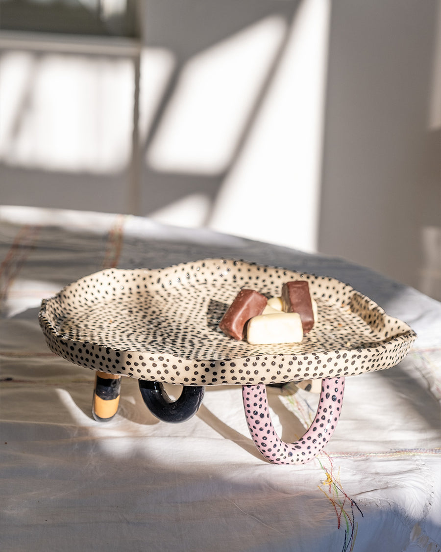 Dotted Cake Stand - Alice Del Ferraro