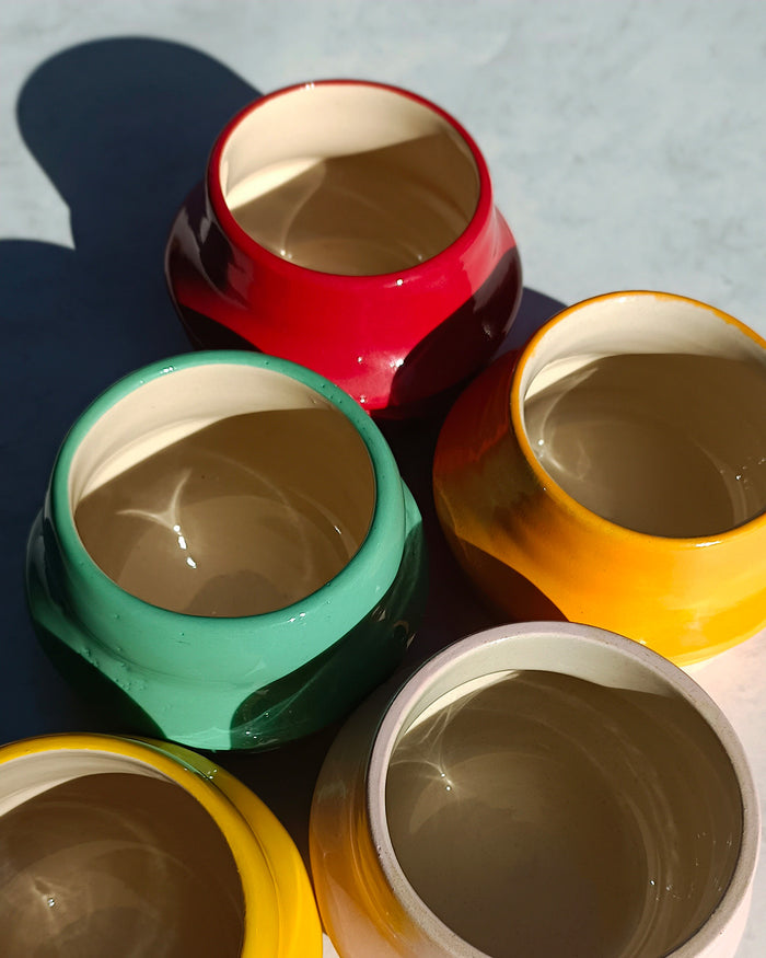 Portrait Cup & Flower Pot - Magnesita