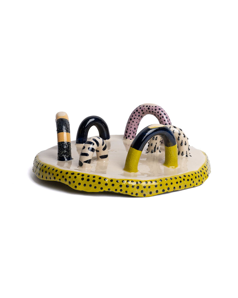 Dotted Cake Stand - Alice Del Ferraro