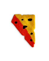 Cheddar Charm Cheese Wedge Rug - RugBurn
