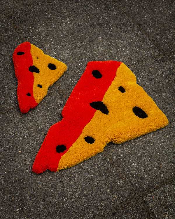 Cheddar Charm Cheese Wedge Rug - RugBurn