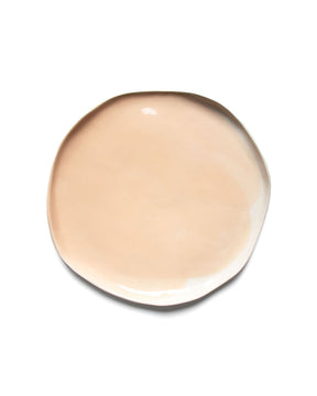 Rounded Plate - Pottery and Poetry