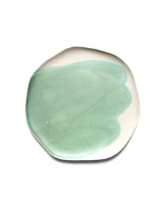 Rounded Plate - Pottery and Poetry