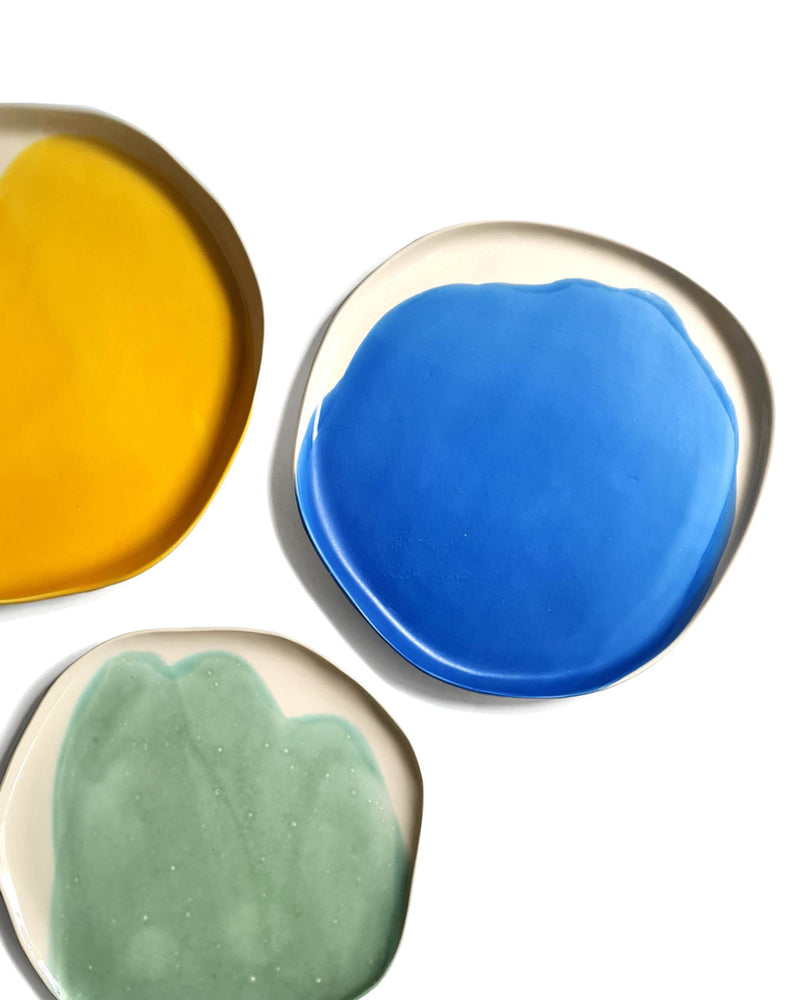 Rounded Plate - Pottery and Poetry